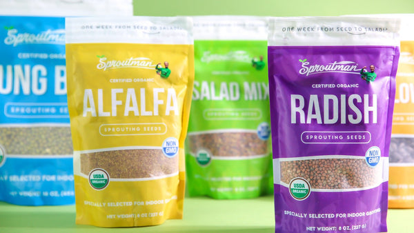 Organic Sprouting Seeds | Sproutman
