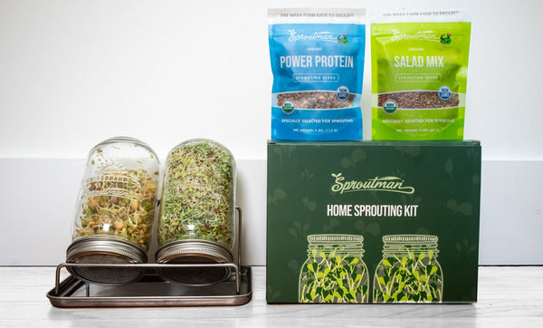 Double Jar Sprouting Starter Kit - Sproutman