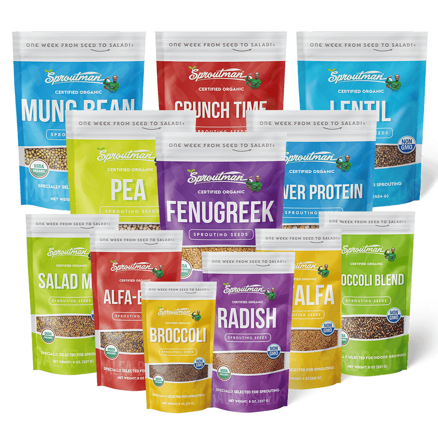 Sprouting Kits - Start Sprouting Today | Sproutman